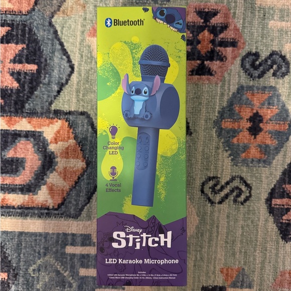 Disney | Other | Disney Character Stitch Bluetooth Wireless Karaoke ...